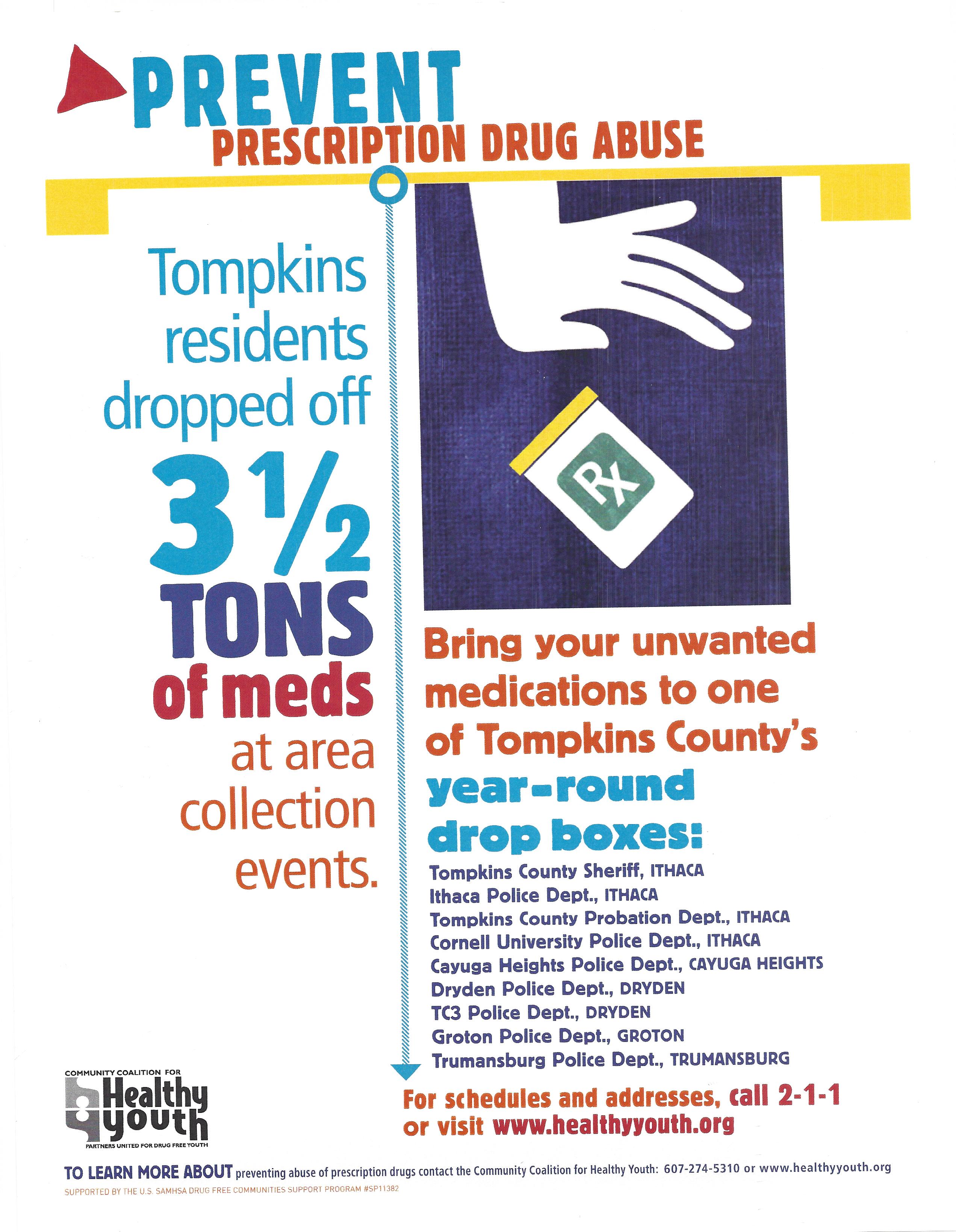 Preventing Prescription Drug Abuse – Cayuga Family Medicine